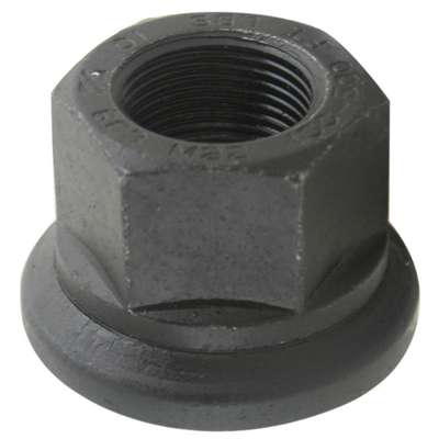 72040 M22-1.50 Phosphate and Oil Two-Piece Flange Wheel Nut; 32 mm H ...
