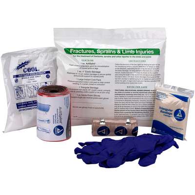 88488 Fractures Pack First Aid Kit, Bag Case Material, 25 People Served ...