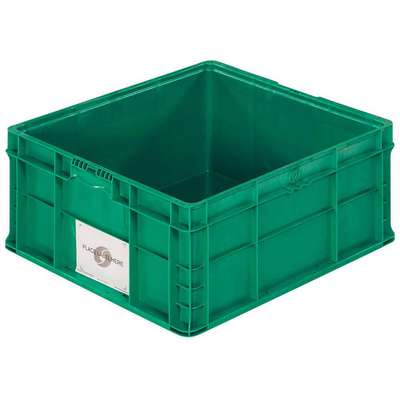 944180-1 Orbis Straight Wall Container: 19.7 gal, 24 in x 22 1/2 in x ...
