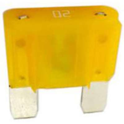72270 Littelfuse 20A Maxi-Fuse with 32VDC Max Voltage Rating, Yellow ...