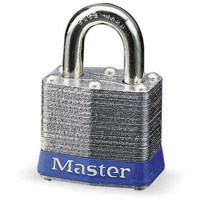 914858-9 Master Lock Blue Lockout Padlock, Different Key Type, Steel ...