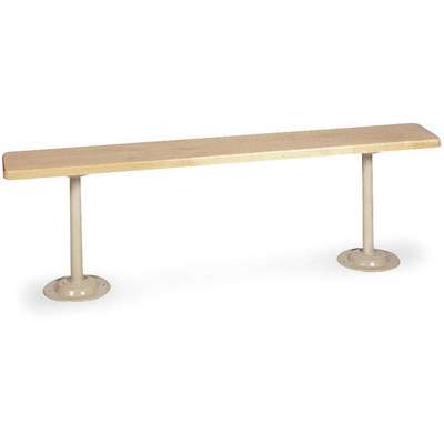 912515-2 Lyon Locker Room Bench: 4 ft x 9 1/2 in x 18 in, Hardwood ...