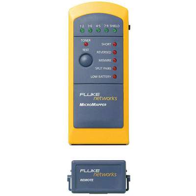 925040-4 Fluke Networks Copper Tester, Copper Cable Wire Mapping, RJ45 ...