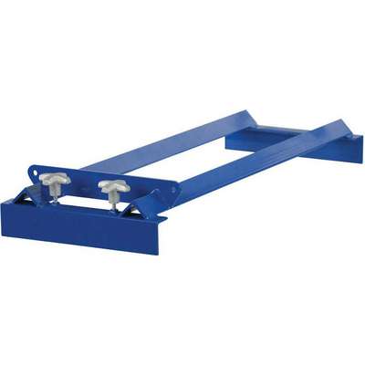 921951-3 Vestil Single Drum, Steel Pallet Rack Drum Cradle; Blue, 5-5/8 ...