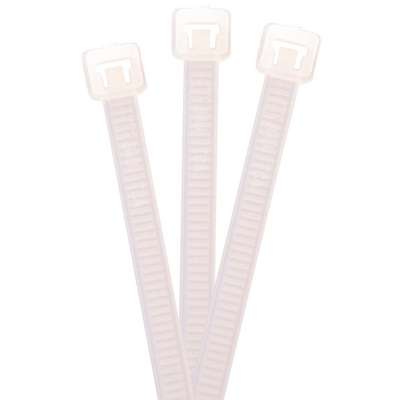 74971 Hellermann Tyton Standard Nylon Cable Tie, White, 15.5" L, 50 lb ...