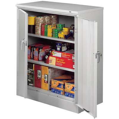 911126-3 Tennsco Commercial Storage Cabinet, Light Gray, 42" H X 36" W ...
