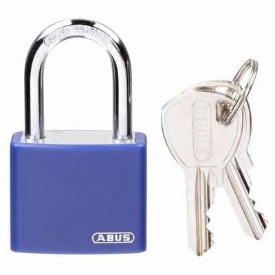 926964-8 Blue Lockout Padlock, Different Key Type, Aluminum Body ...