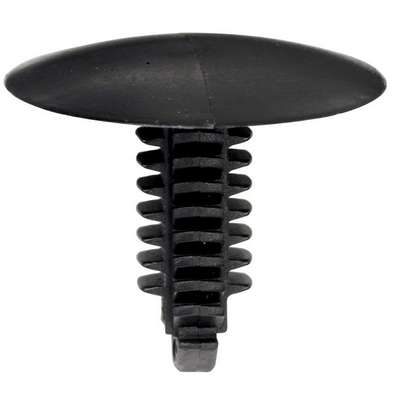 37071 Ribbed Push In Rivet, Nylon, 5/16" Dia., 13/16" L, 1" Head Dia ...