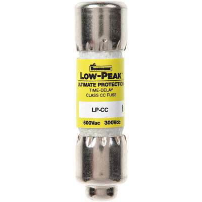 935150-8 BUSSMANN UL Class CC Fuse: Time Delay, 6/10 A, LP-CC, 1-1/2" L ...