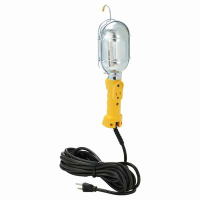 916956-2 Bayco Incandescent Hand Lamp, 75 Lamp Watts, 25 ft. Cord ...