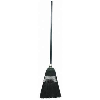 937287-7 Corn Broom: 11 1/2 in Sweep Face, 42 in Broom Handle L, No ...