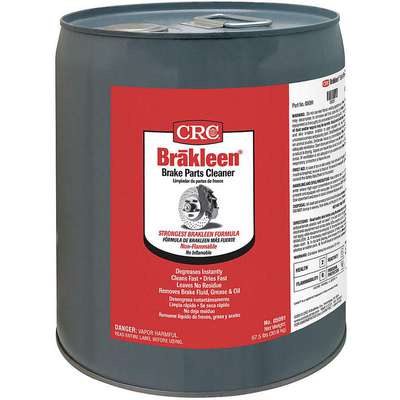 919926-5 Crc Brake Parts Cleaner: Water Based, 5 gal Cleaner Container ...