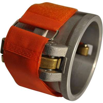 921252-6 Hook-and-Loop-Type Cam Arm Strap with No Adhesive, Orange, 2 ...