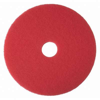 931659-7 12" Non-Woven Polyester Fiber Round Buffing Pad, 175 to 600 ...