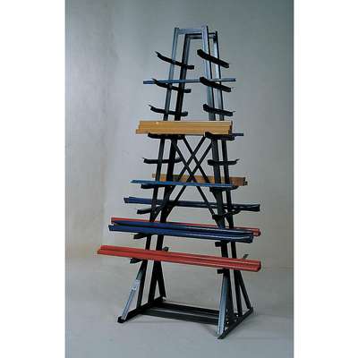 921887-6 Jarke 2-Sided, Freestanding Cantilever Rack; 9" Arm Length ...
