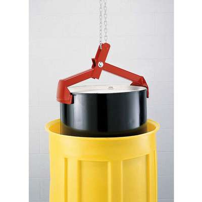 912412-1 Drum and Pail Lifter: 2 Grip Points, For 55 to 85 gal Drum ...