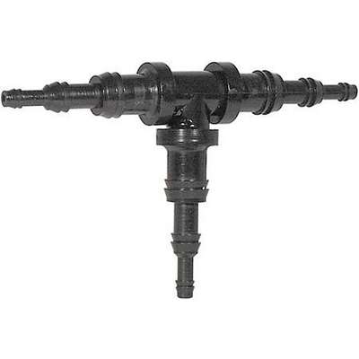 37351 Barbed Vacuum Connector, 3-Way, Nylon, 1/8" x 1/4" x 3/8" Barb ...