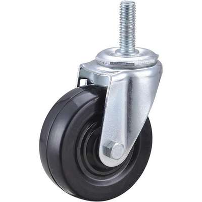 914442-3 NSF-Listed Sanitary Threaded Stem Caster: 3 1/2 in Wheel Dia ...
