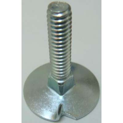 30105 Elevator Bolt, Fanged, Grade 2, 1/4"-20 x 1-1/4", Zinc Plated ...