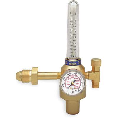923069-8 Harris 355 Series Flowmeter Regulator, 0 to 4000 psi, Argon ...