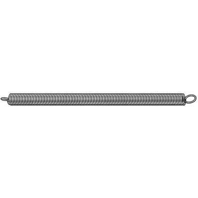 935313 2-1/4" 302 Stainless Steel Utility Extension Spring with Plain ...