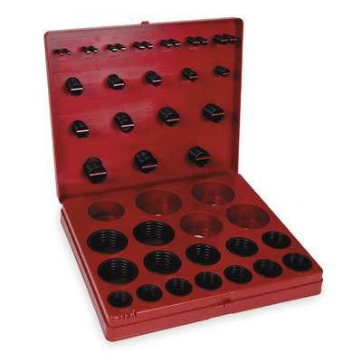 935336-2 O-Ring Assortment, Viton, 75 Shore A SAE, Number of Pieces ...