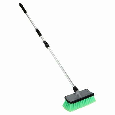 929605-6 70" Handle, 12-1/2" Brush, 2-1/2" Bristles, Green, Aluminum ...