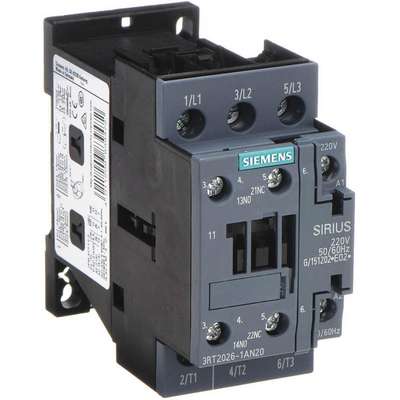 928836-6 Siemens 110/120V AC IEC Magnetic Contactor; No. of Poles 3 ...