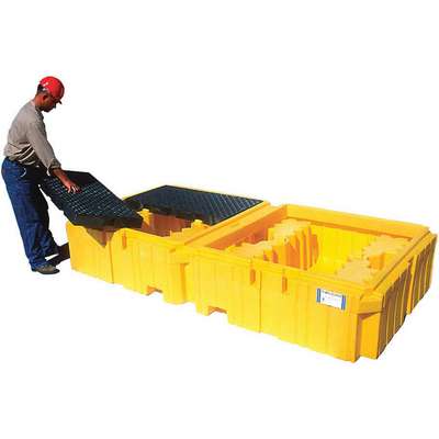 928120 Ultratech Uncovered, Polyethylene IBC Containment Unit; 535 gal ...