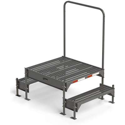 921272-1 Work Platform, Steel, Single Access Platform Style, 18" to 21 ...
