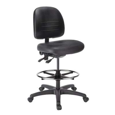 935255-2 Cramer Task Chair, Task Chair, Black, Vinyl, 23" to 33 ...