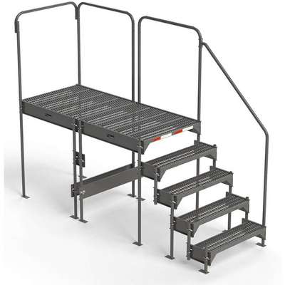 921716 EGA Work Platform, Steel, Single Access Platform Style, 42" to ...