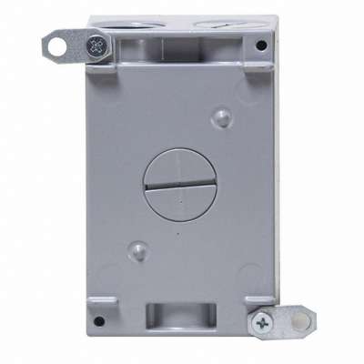 917773-6 Bell Weatherproof Electrical Box: 1 Gangs, 3/4 in Hub Size, 4 ...
