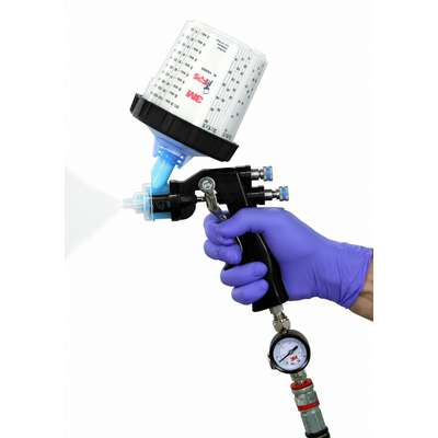 925814-3 3M HVLP Spray Gun: Pressure, 13 cfm @ 20 psi, Variable Nozzle ...