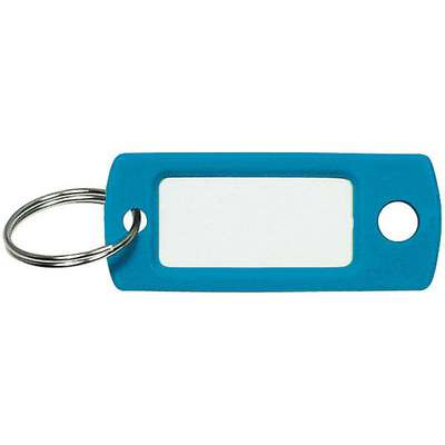 37533 Plastic Key Tag, Plastic, Rectangle, 2" x 7/8", Blue | Imperial ...