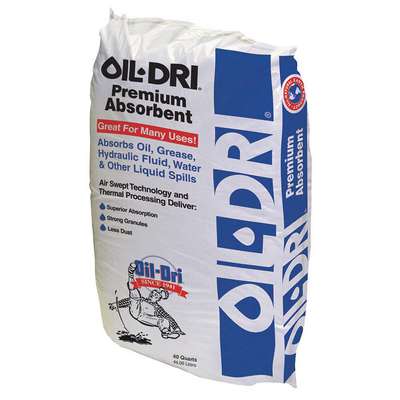 928166-9 Oil-Dri 40 qt. Bag, Montmorillonite Clay Loose Absorbent for ...