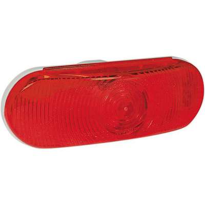80990 Truck-Lite Super 60, Stop/Turn/Tail, Incandescent, Red, Oval, 1 ...