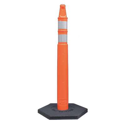 929472-3 Delineator Post: Meets MUTCD Requirements, Temporary, Orange ...