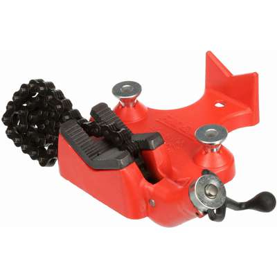 915011-2 Ridgid Bench Chain Vise: 0.5 in ™ 8 in Pipe Size Range, 5 in ...