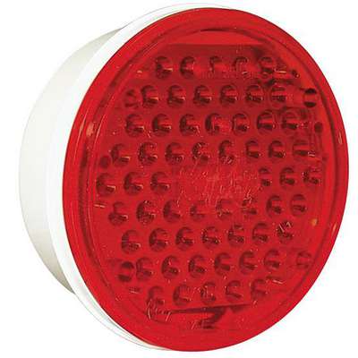 81090 Truck-Lite Super 44, LED, Red, Round, 42 Diode, Stop/Turn/Tail ...