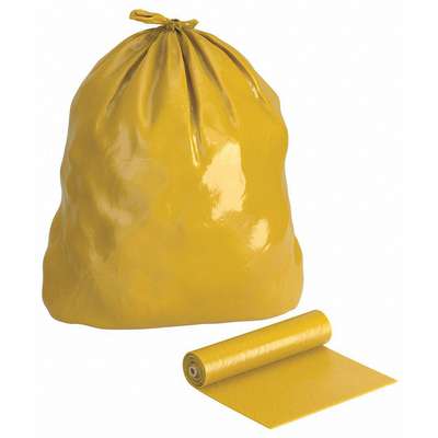 GRAINGER Trash Bags 52WX95: 55 gal, Yellow | Imperial Supplies