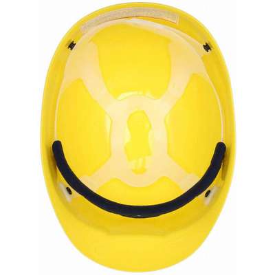 919801-9 Msa Bump Cap: Front Brim Head Protection, Yellow, Pinlock, 6-1 ...