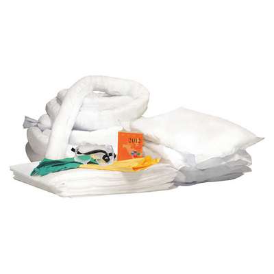 932463 Condor Spill Kit Refill: 29 gal Volume Absorbed Per Kit, Goggles ...