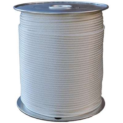 918295-4 3/16" dia. Polyester All Purpose General Utility Rope, White ...