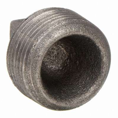 911787-1 Square Head Plug: Malleable Iron, 3/4 in Fitting Pipe Size ...
