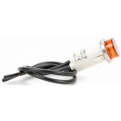914762-5 Raised Indicator Light, Neon Lamp Type, 120 VAC Voltage, 1/2 ...