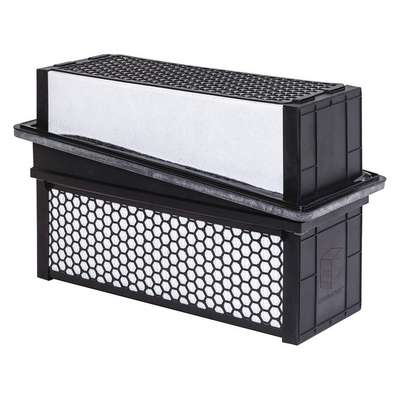 929756 Air Filter, Rectangular, 12-3/16" Height, 19-1/32" Length ...