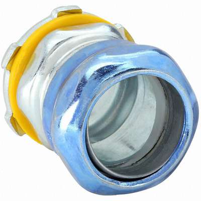 924313-5 Raco Compression Conduit Connector: Steel, 1/2 in Trade Size ...