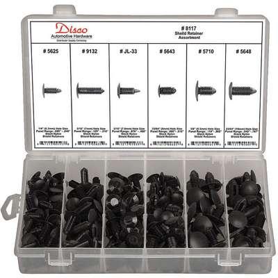 911442-6 Universal Shield Retainer Assortment, 210 Pieces | Imperial ...