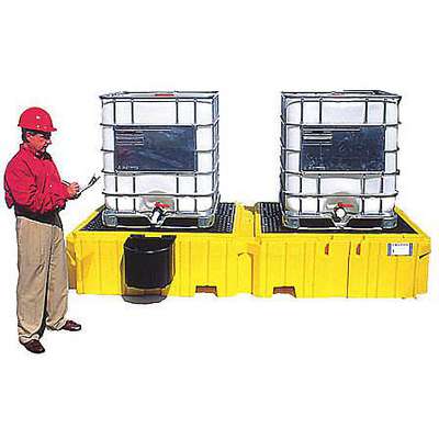 915582-2 Ultratech Uncovered, Polyethylene IBC Containment Unit; 535 ...